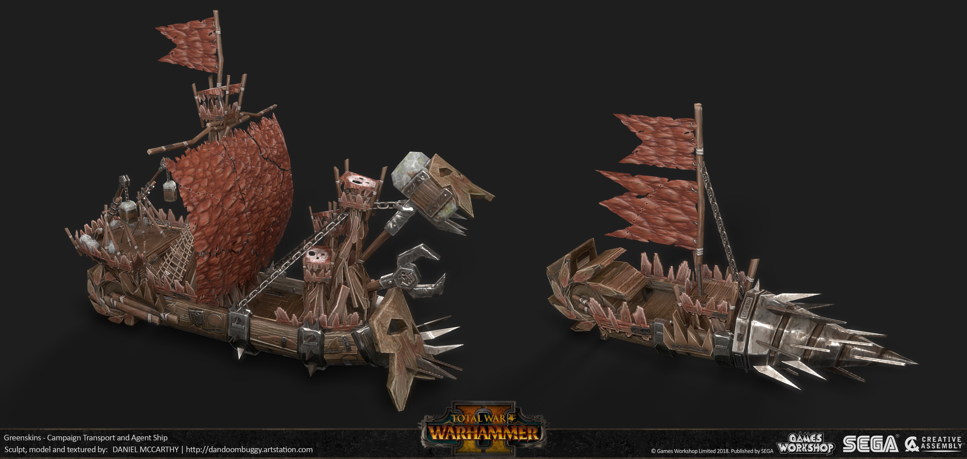 Daniel McCarthy - Campaign Ships - Total War: Warhammer 2