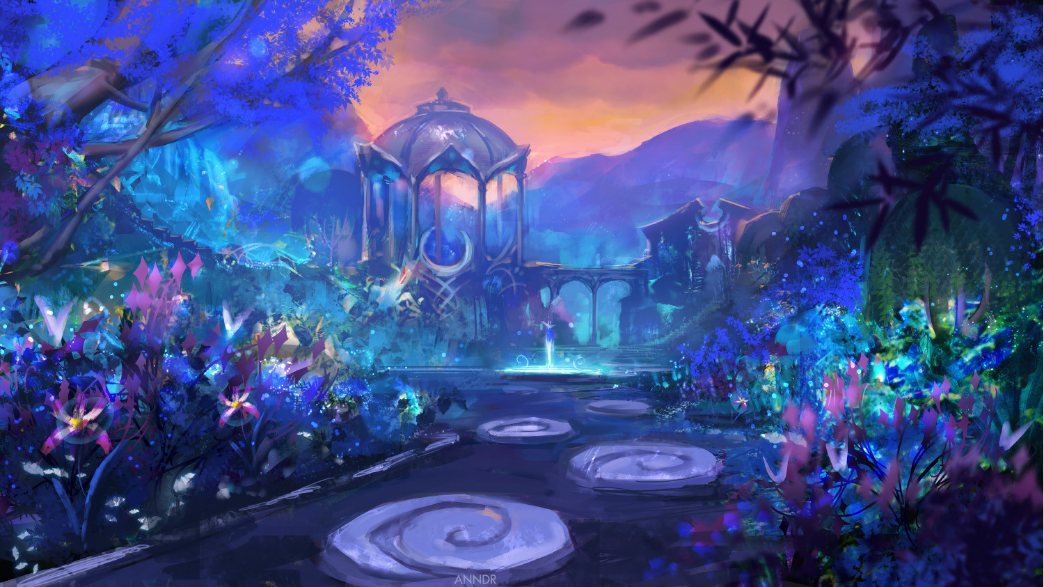 Artstation Suramar Garden