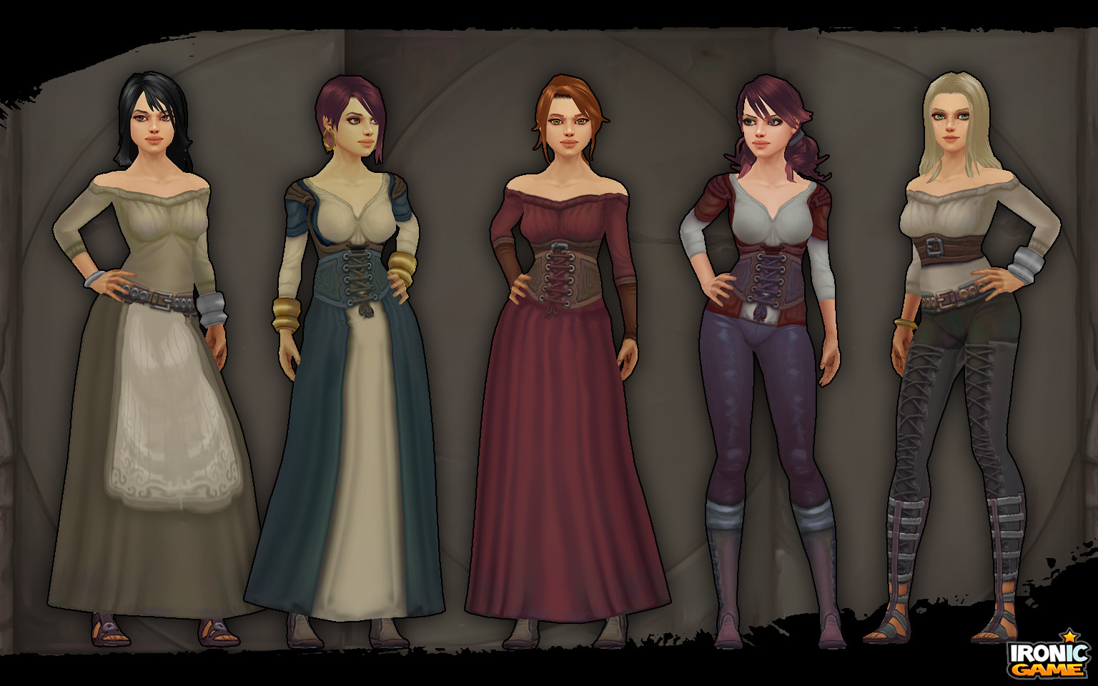 ArtStation - RPG Customizable Female character