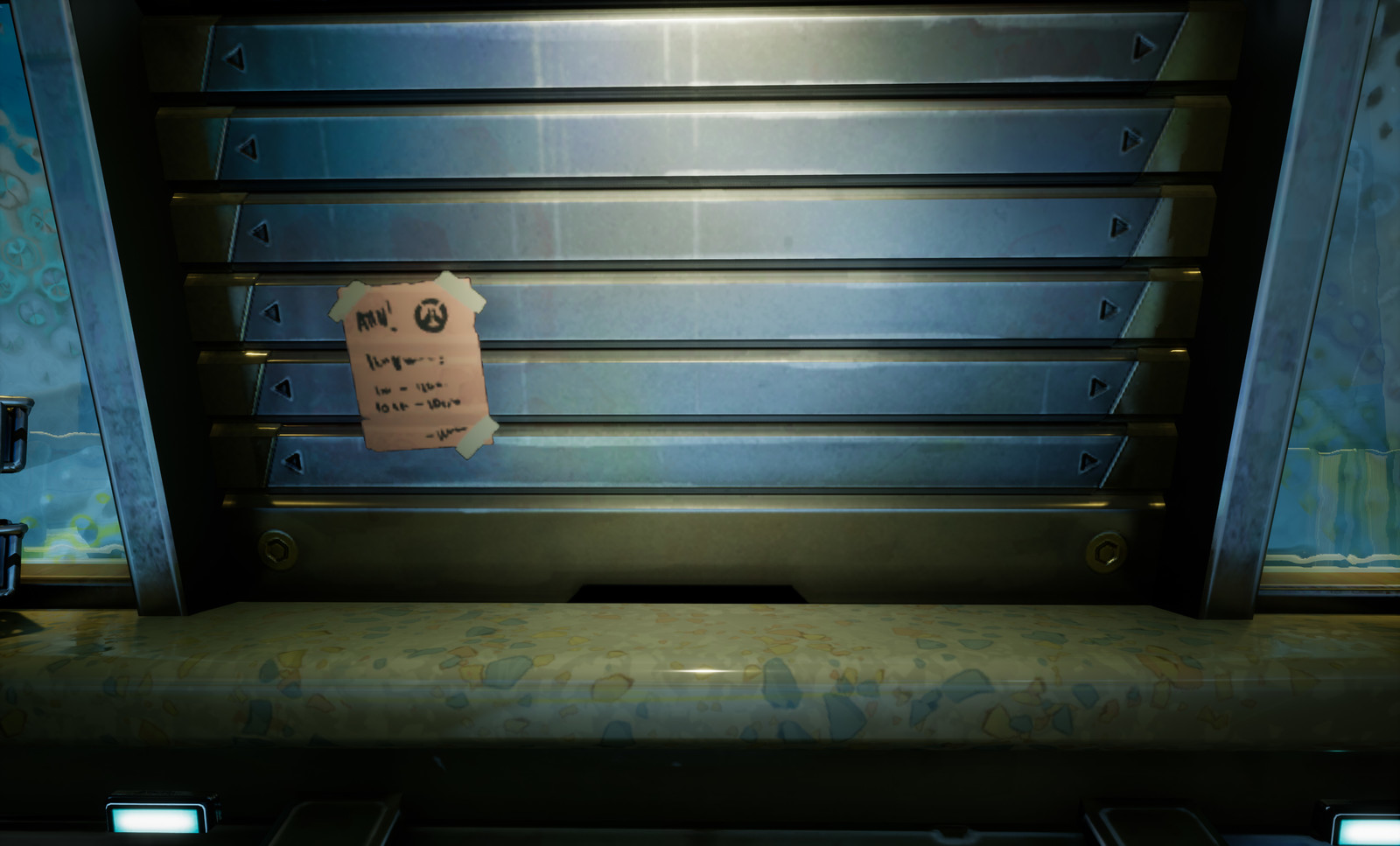 Worth Dayley - Overwatch HQ - Materials and Textures (WIP)