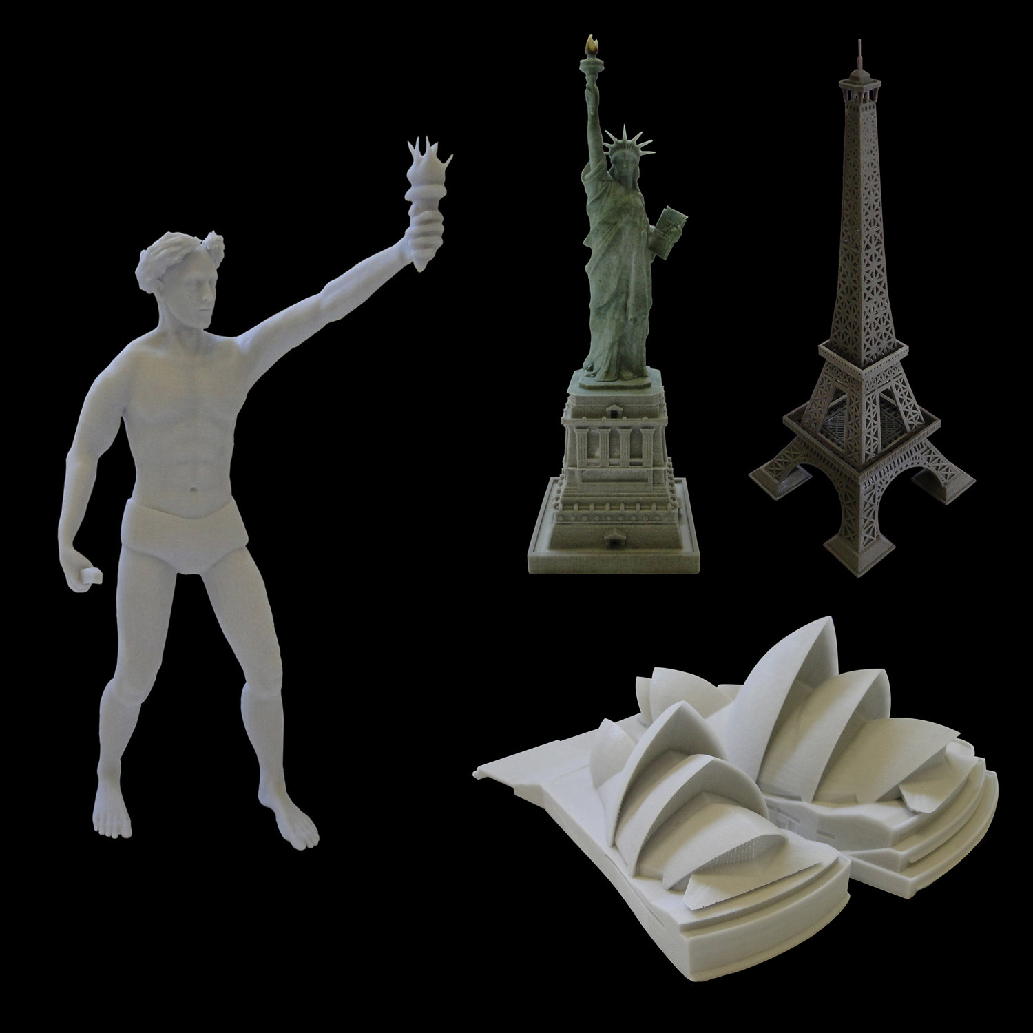 ArtStation - 3D Modeling for Printing 2 - World Wonders