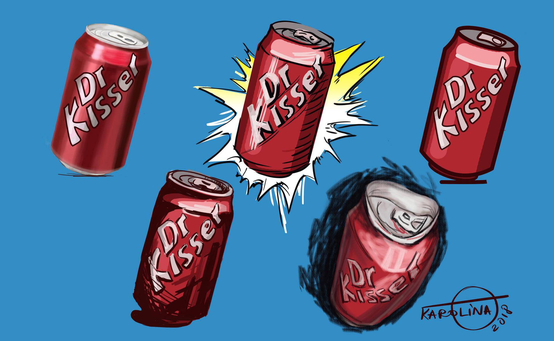 ArtStation - concept art soda