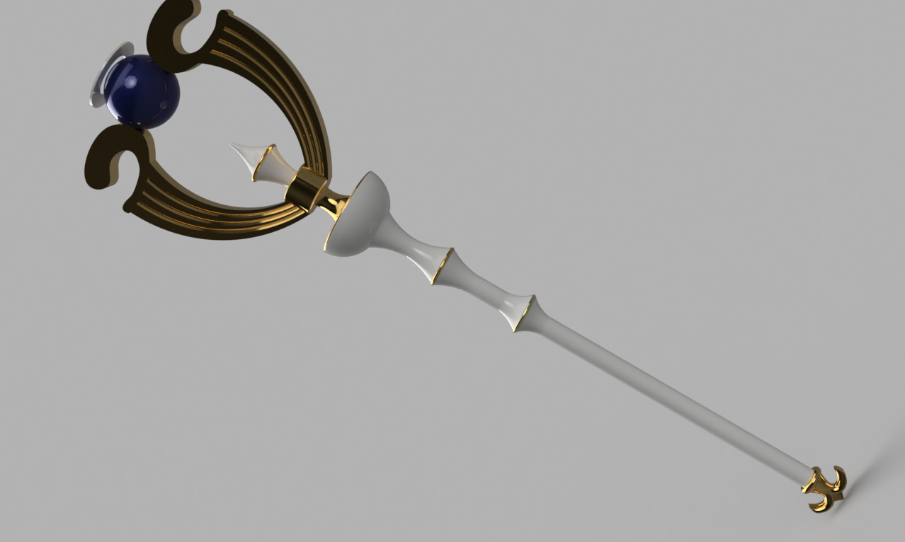 ArtStation - Genny's Staff from FIre Emblem