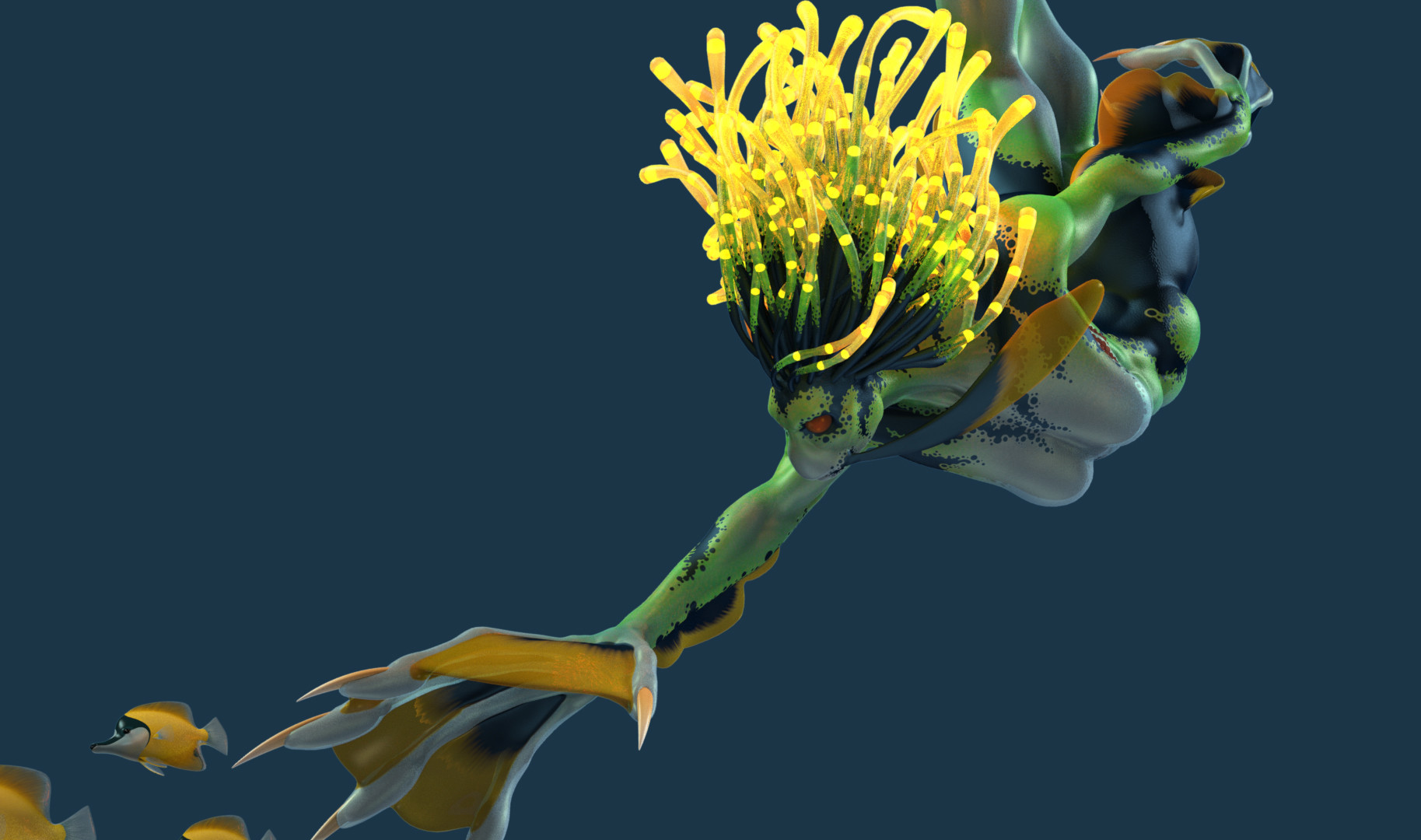 ArtStation - Female Aquatic Predator