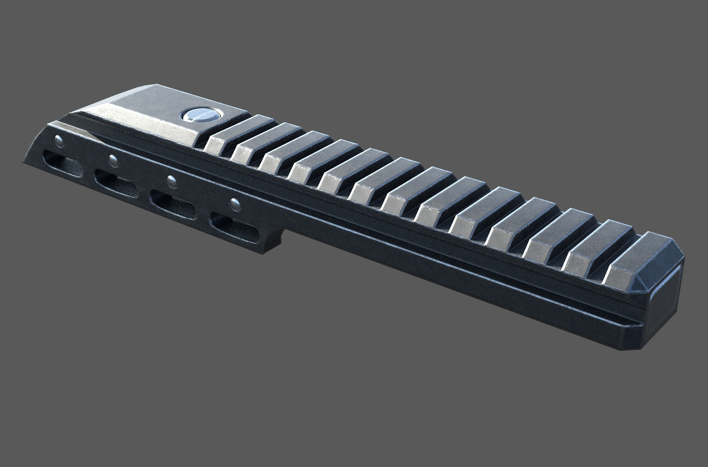 ArtStation - Rail for a gun