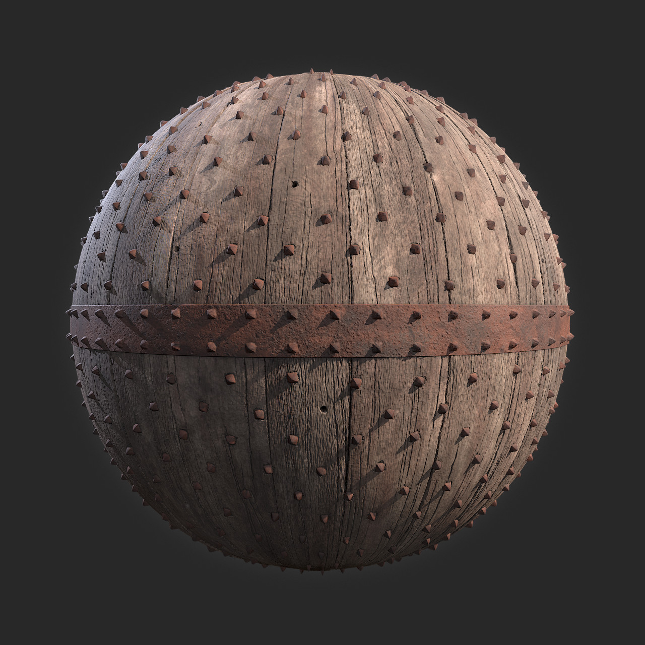 ArtStation - Studded Wood