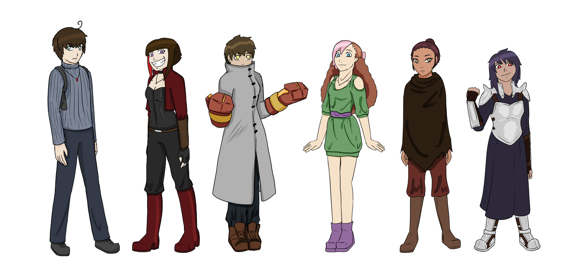 ArtStation - Ego - Character Lineup