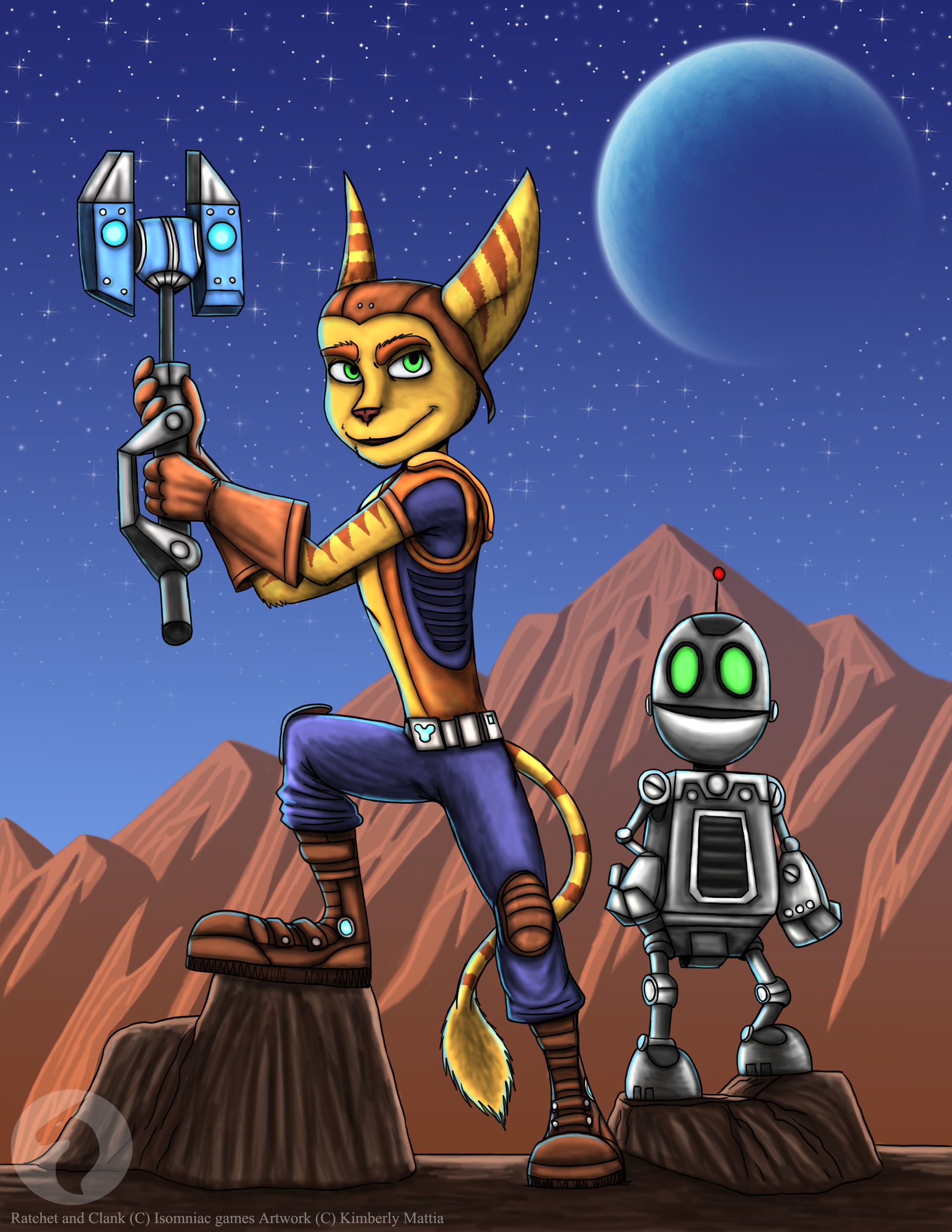 ArtStation - Ratchet and clank