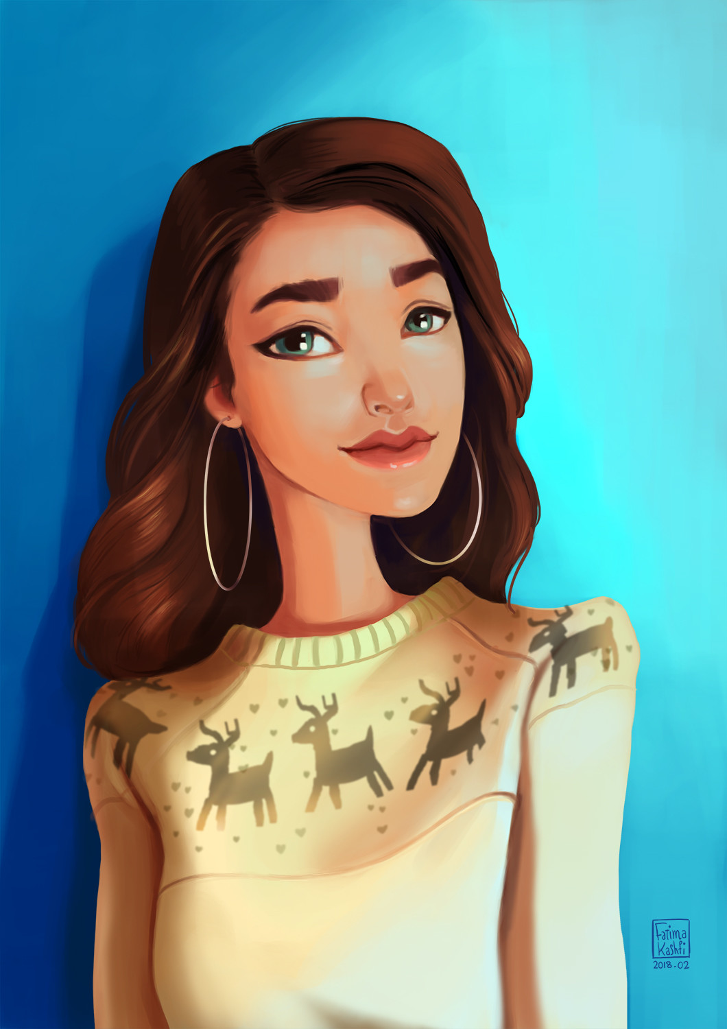 ArtStation - Portrait of Sonia