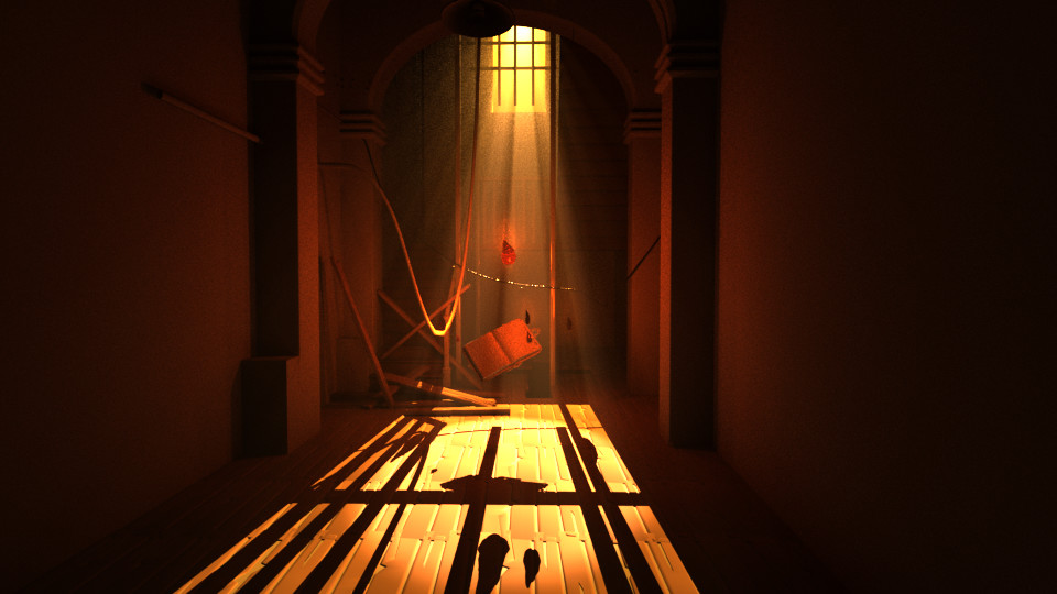 ArtStation - Cursed book (lighting & rendering)