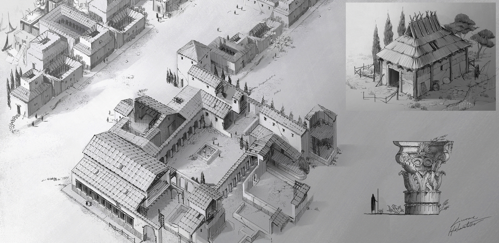 ArtStation - Roman Sketches