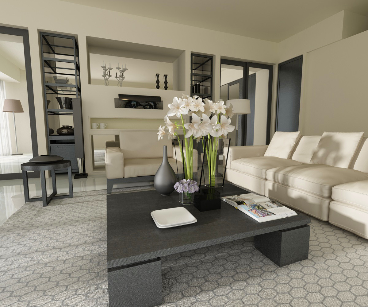 ArtStation - Living Room Scene