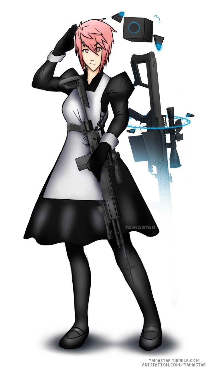 ArtStation - Maid Sniper.