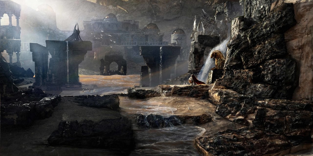 ArtStation - Minotaur Temple Complex