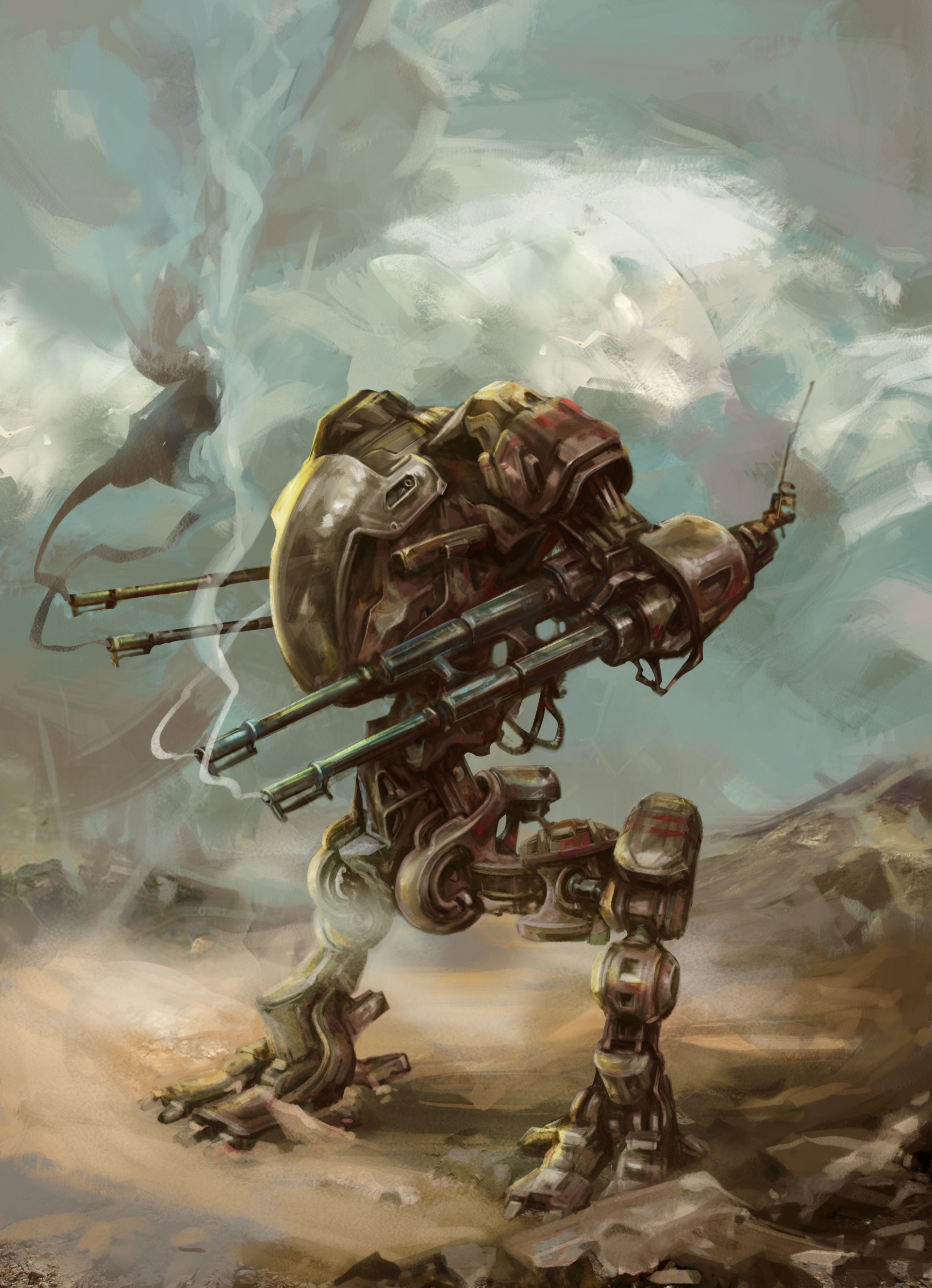 ArtStation - Desert force