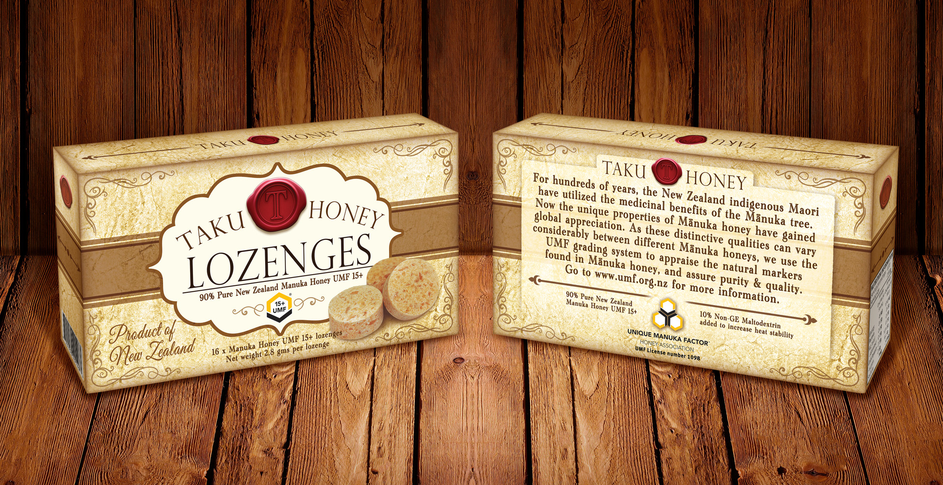 ArtStation - Honey Lozenge Package design