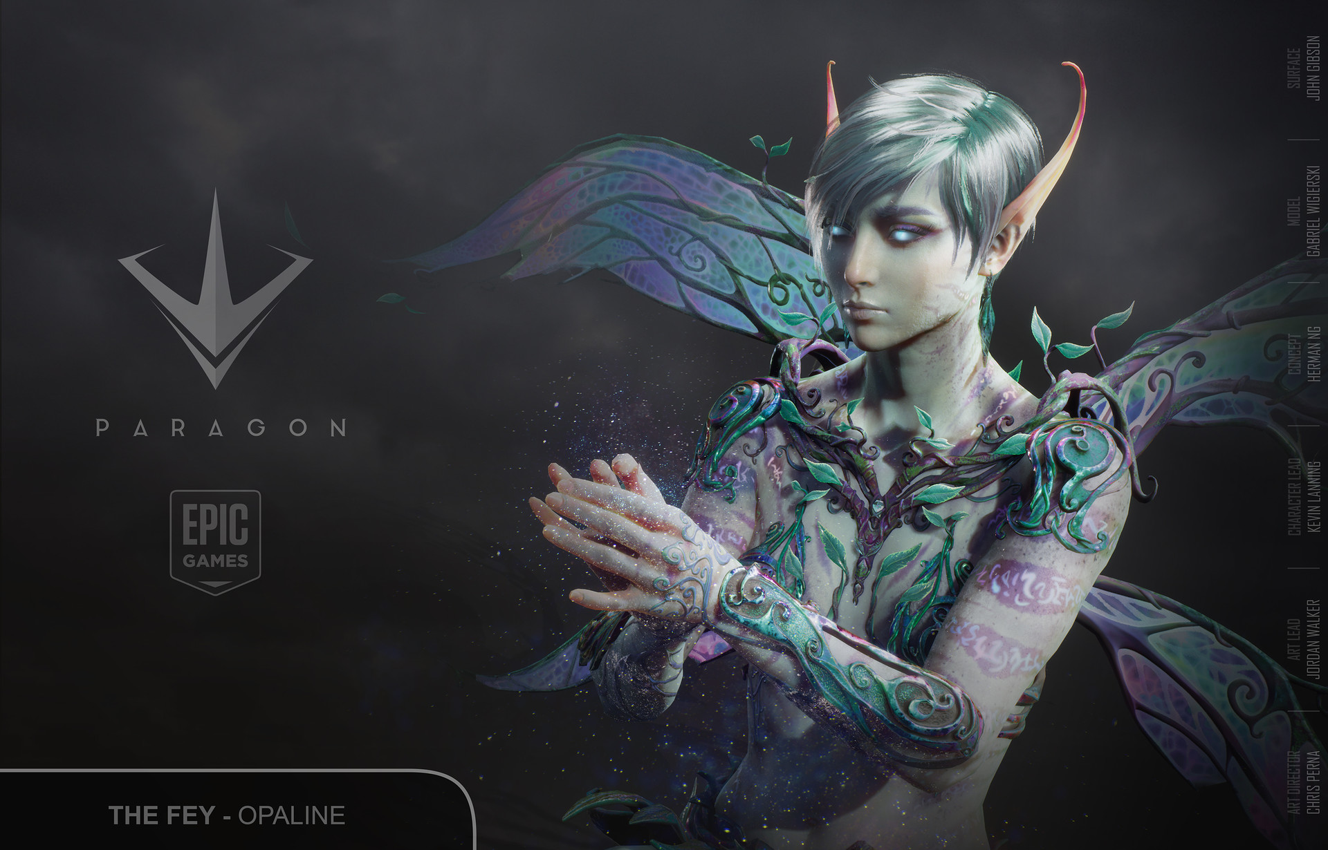 John A Gibson - Paragon | The Fey - Opaline and Nightshade