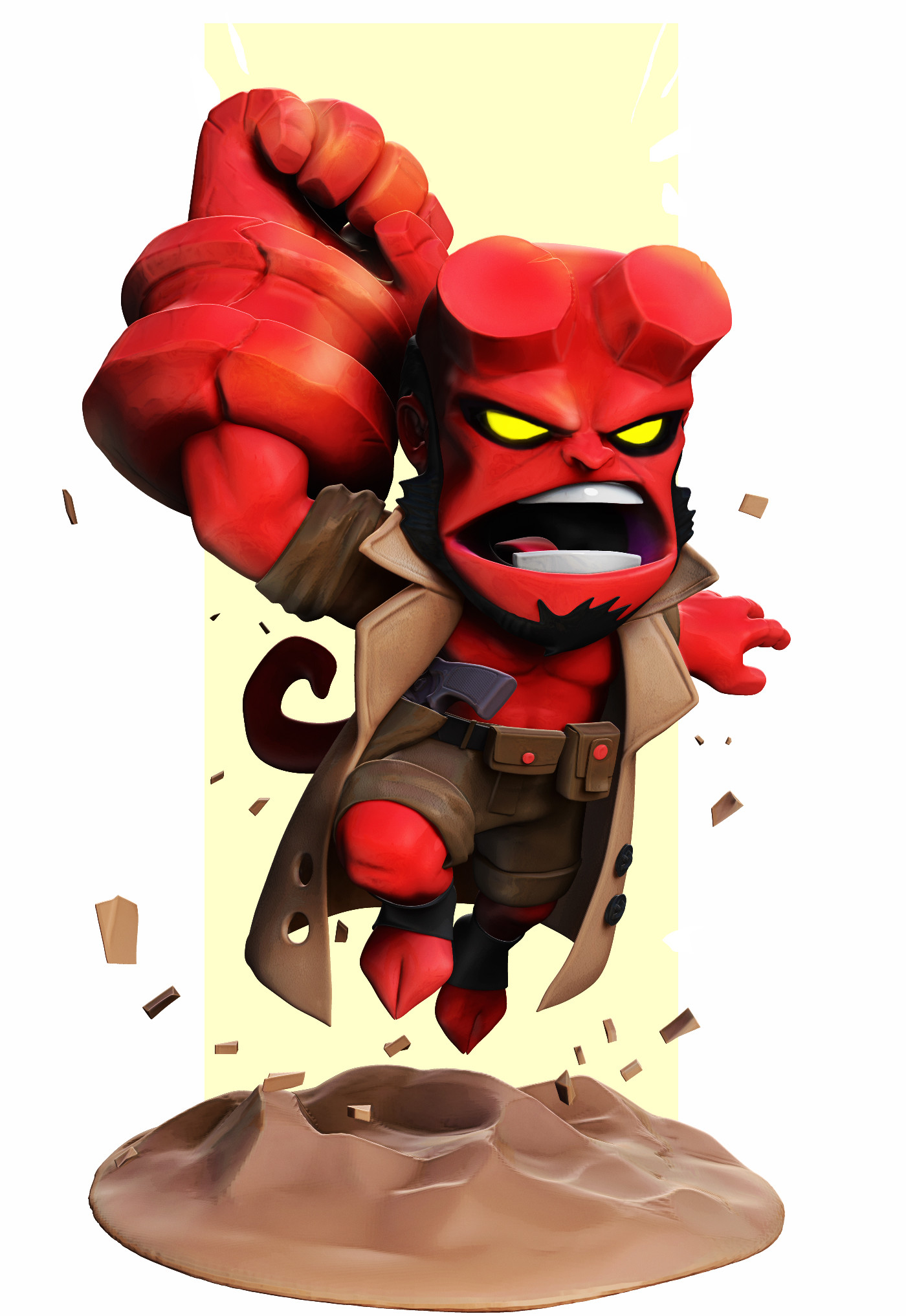 ArtStation - Kid HellBoy Fan Art