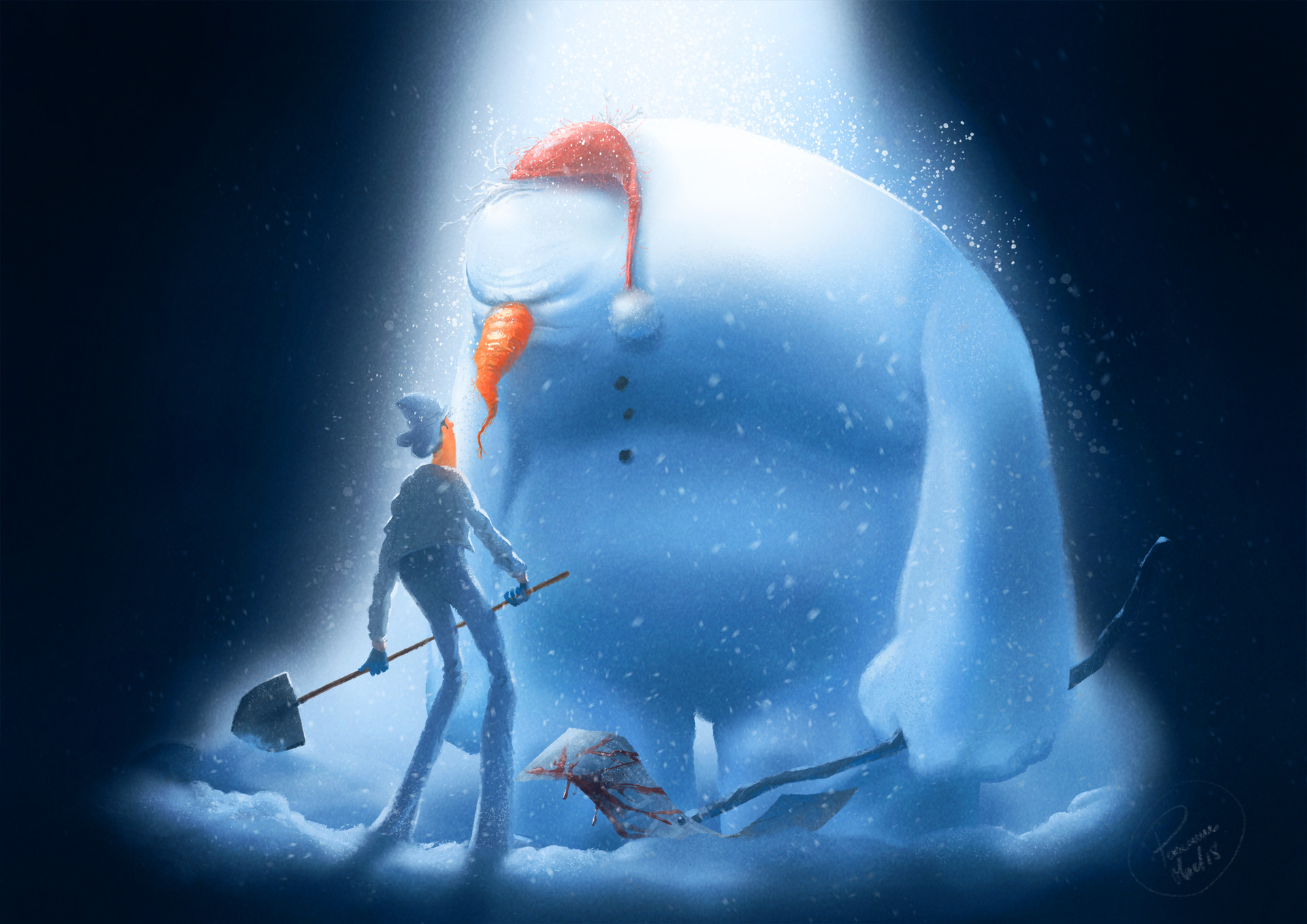 ArtStation - The Abominable Snowman