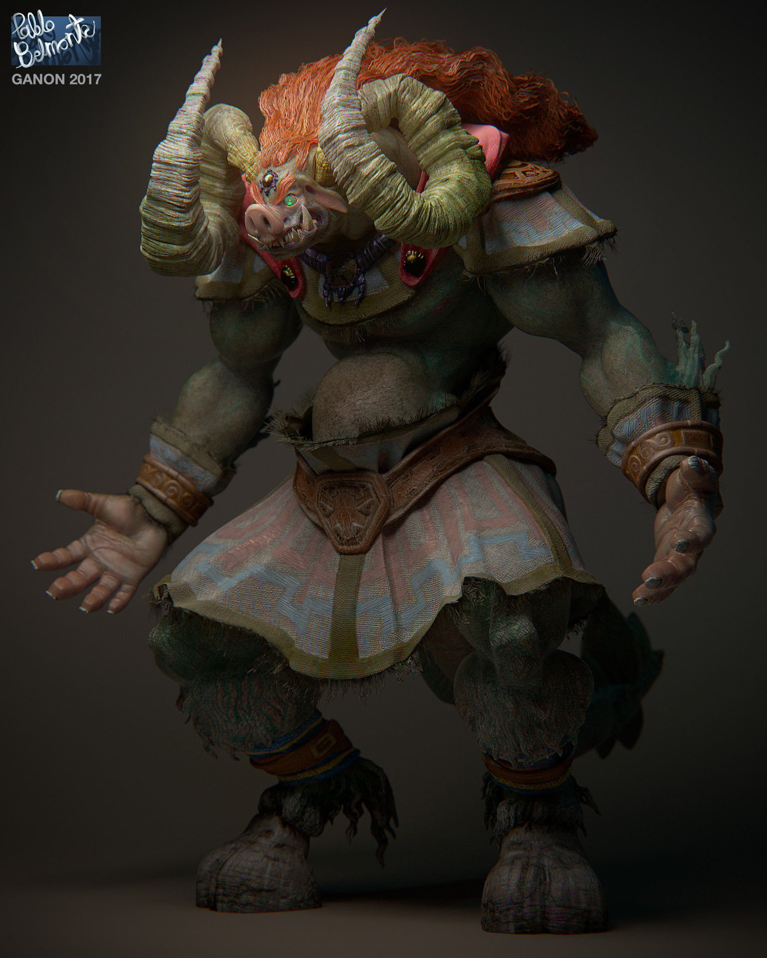 Pablo Belmonte - Ganon (2017) Fan Art