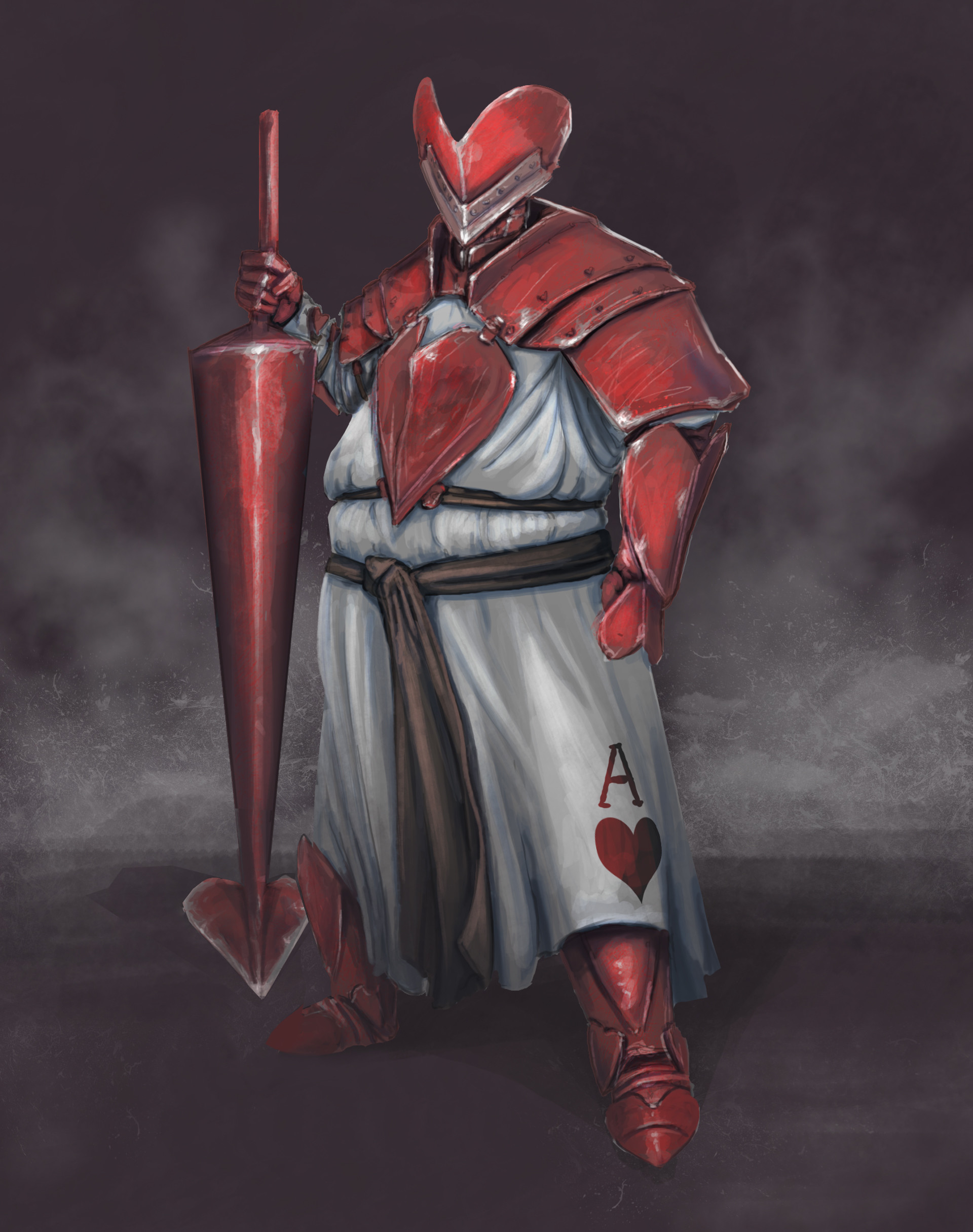 ArtStation - Ace of hearts_ CDC Alice in Wonderland