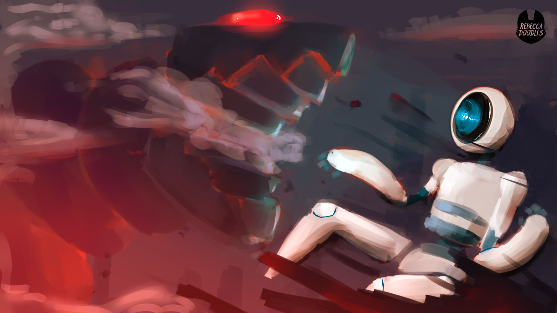 ArtStation - Stella Pie webcomic Promo art