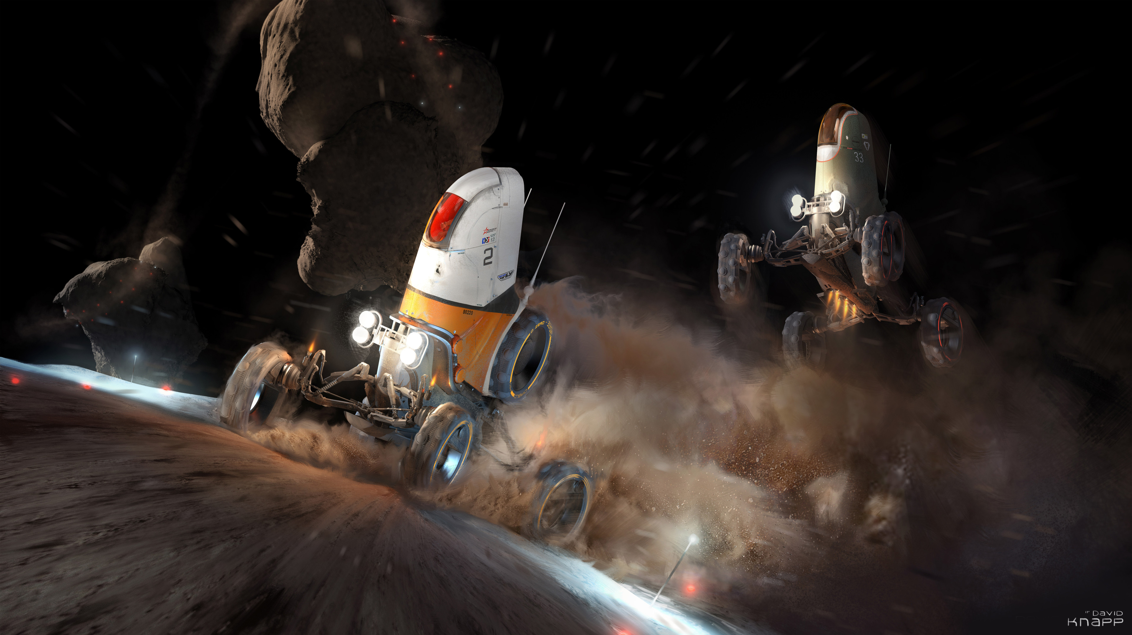 David Knapp Design - Chiron 500 - Space Buggy Concept