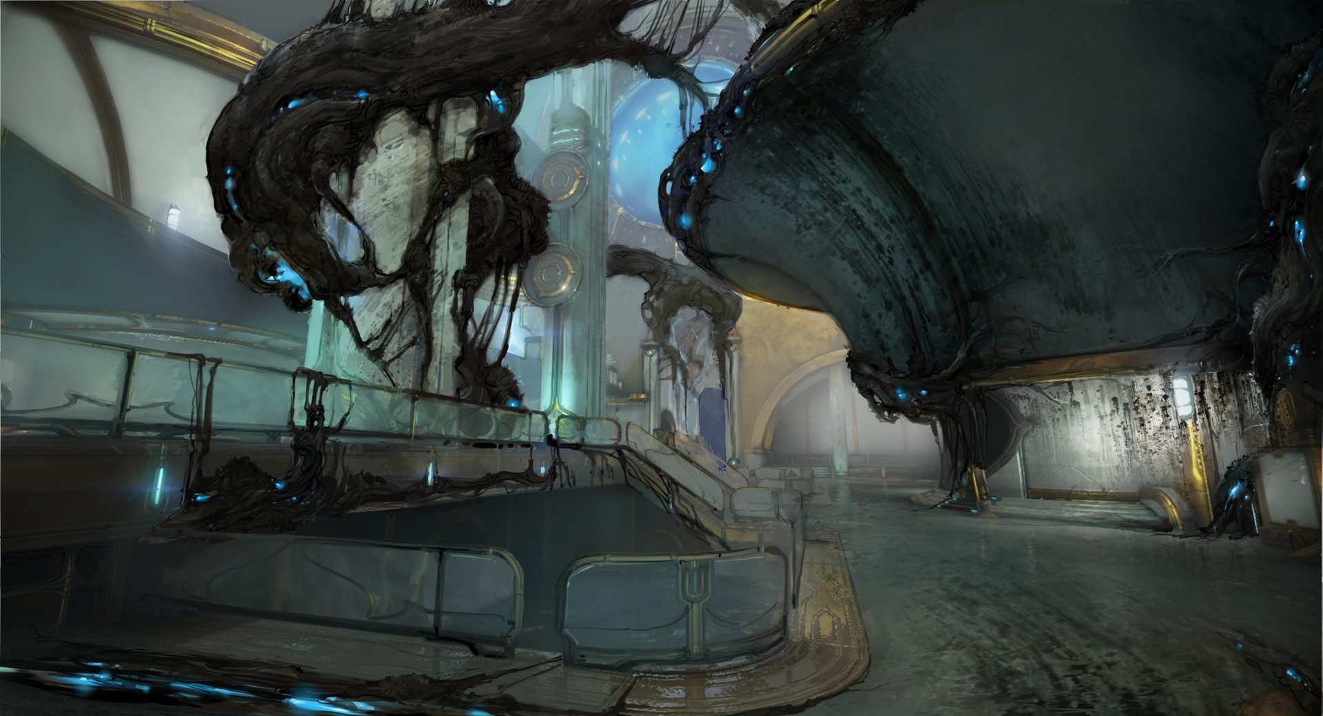 ArtStation - Warframe environment concept art