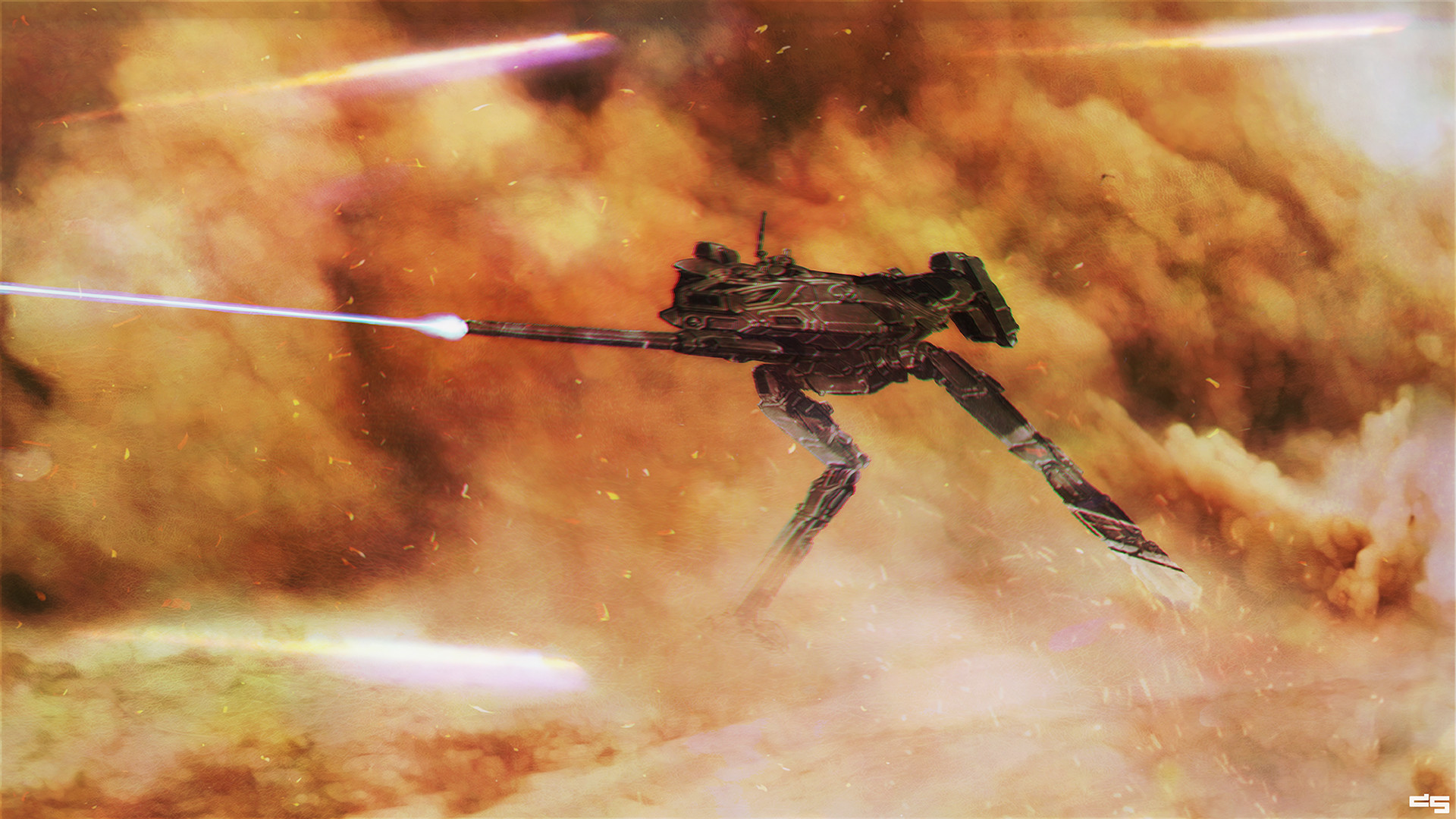 ArtStation - Mechwarrior - Locust