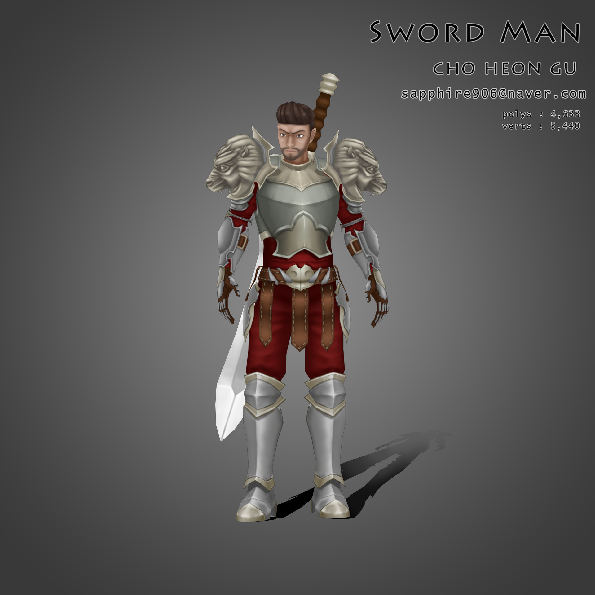 ArtStation - Sword Man