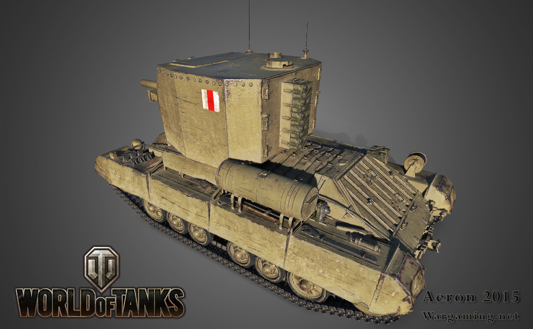 Yuriy Zadorozhny | Aeron - British tank "Bishop"