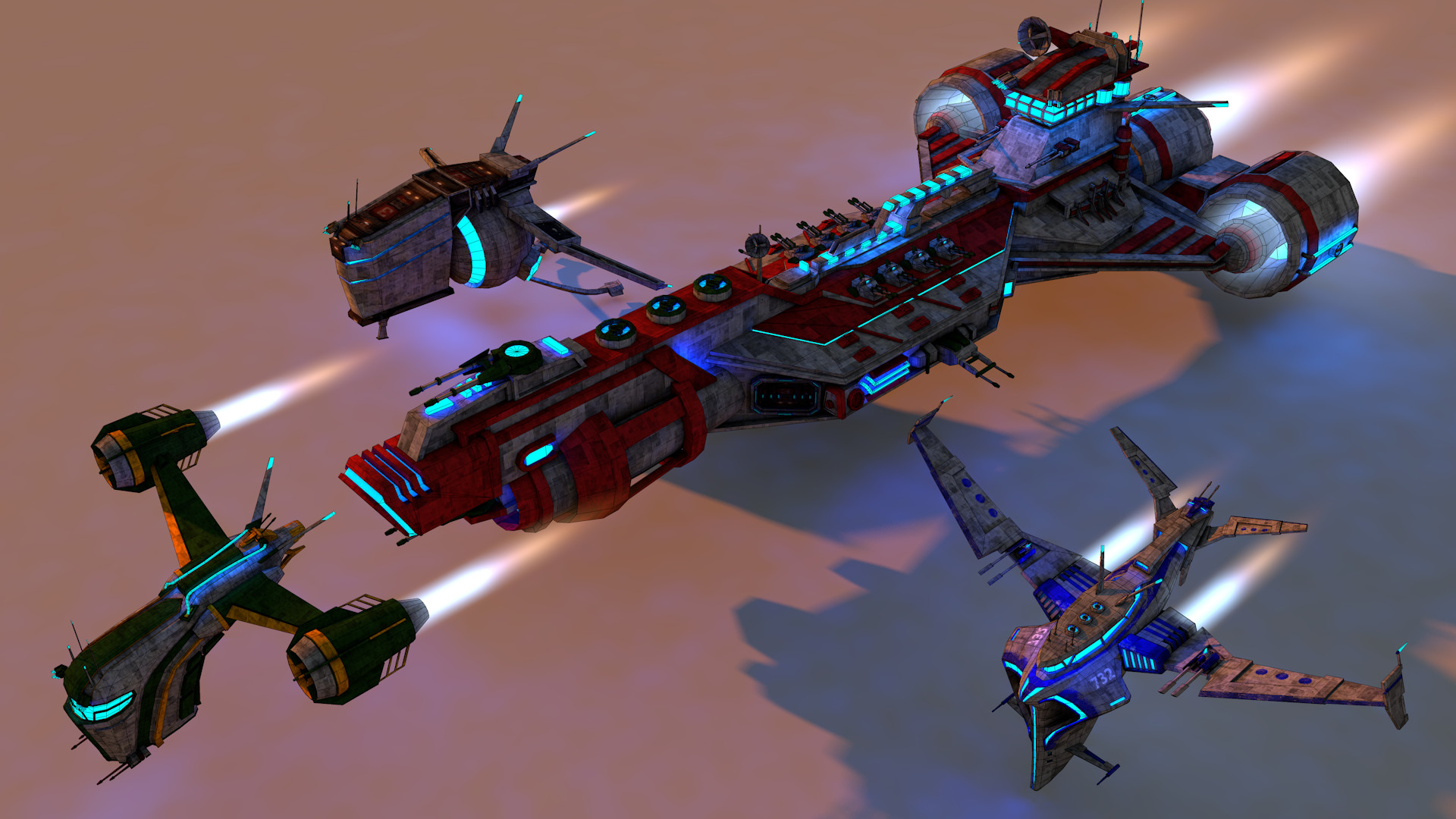 ArtStation - SpaceShip package