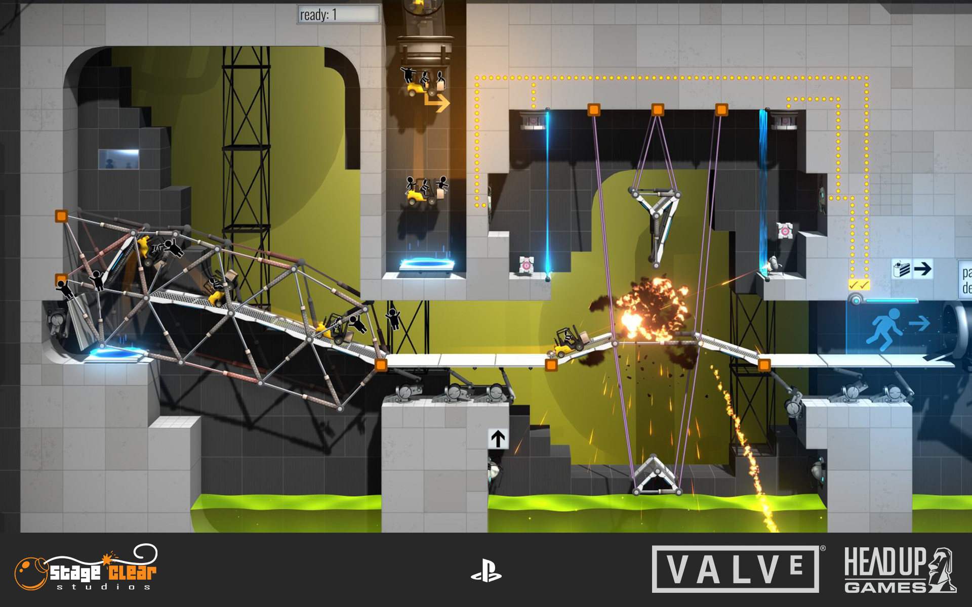 Stage Clear Studios - Bridge Constructor: Portal - Game Porting