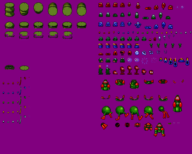 Billy Allison - Old and new game Sprites