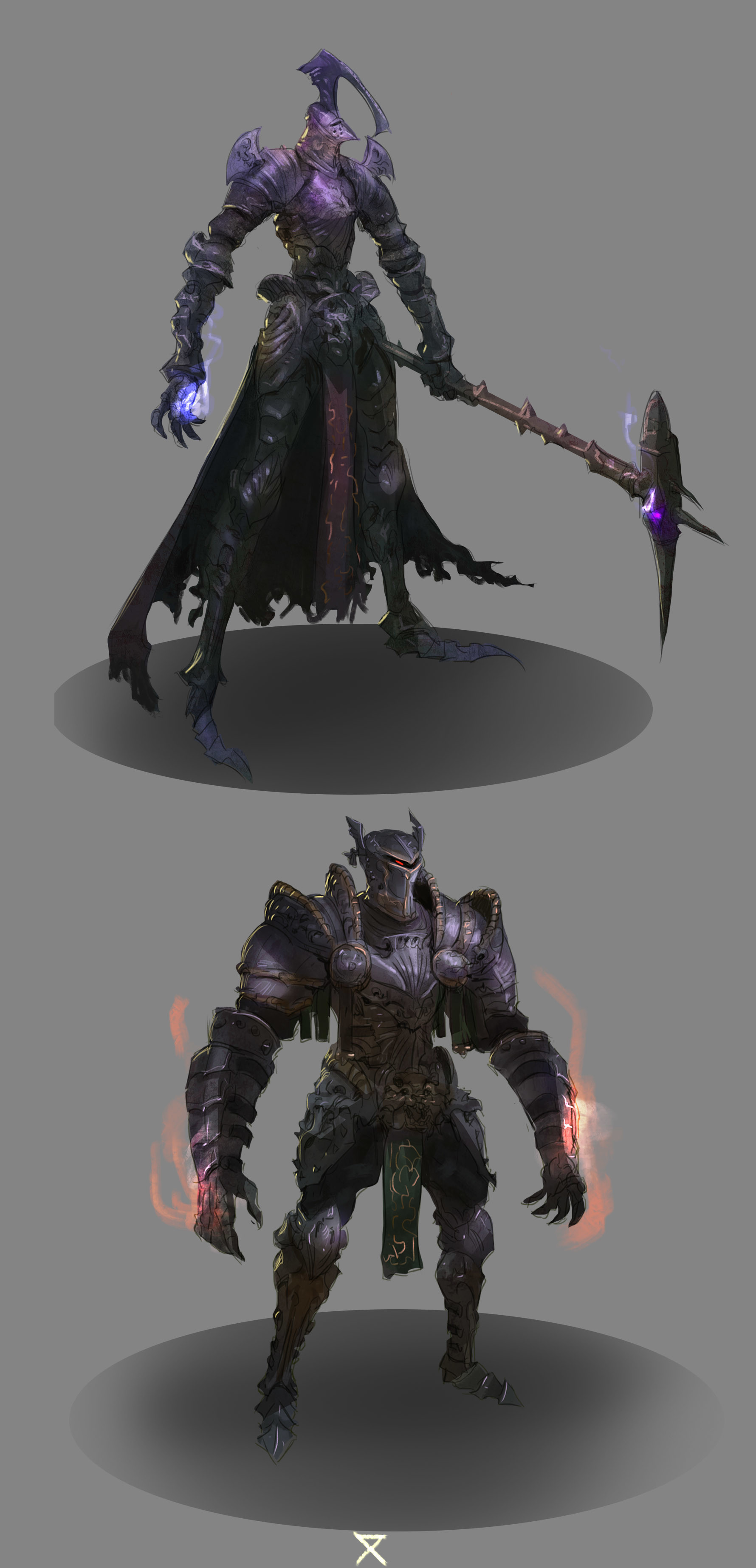 Henrique Dld - Dark Fantasy characters designs