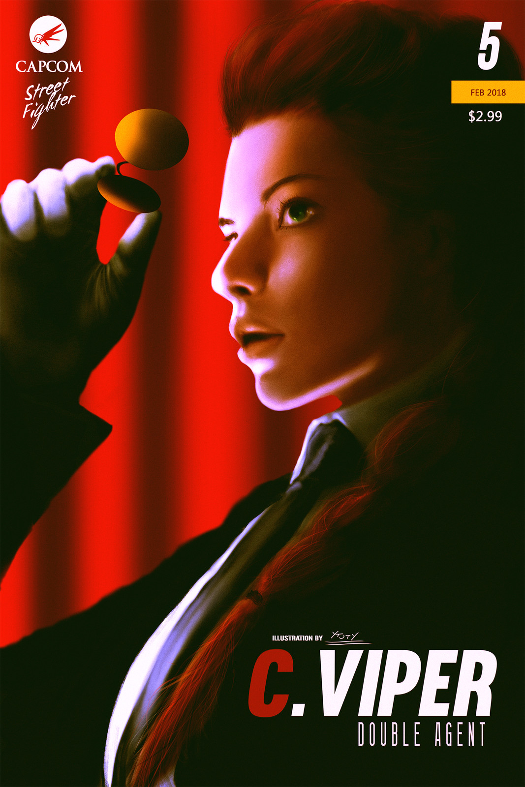 Joshua Aaron Wilson - C.Viper Comic Cover Art