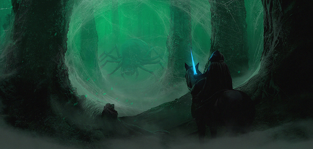 ArtStation - Spider forest