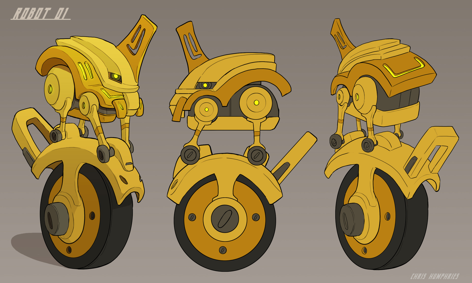 Christopher Humphries - Mini Robot Concepts