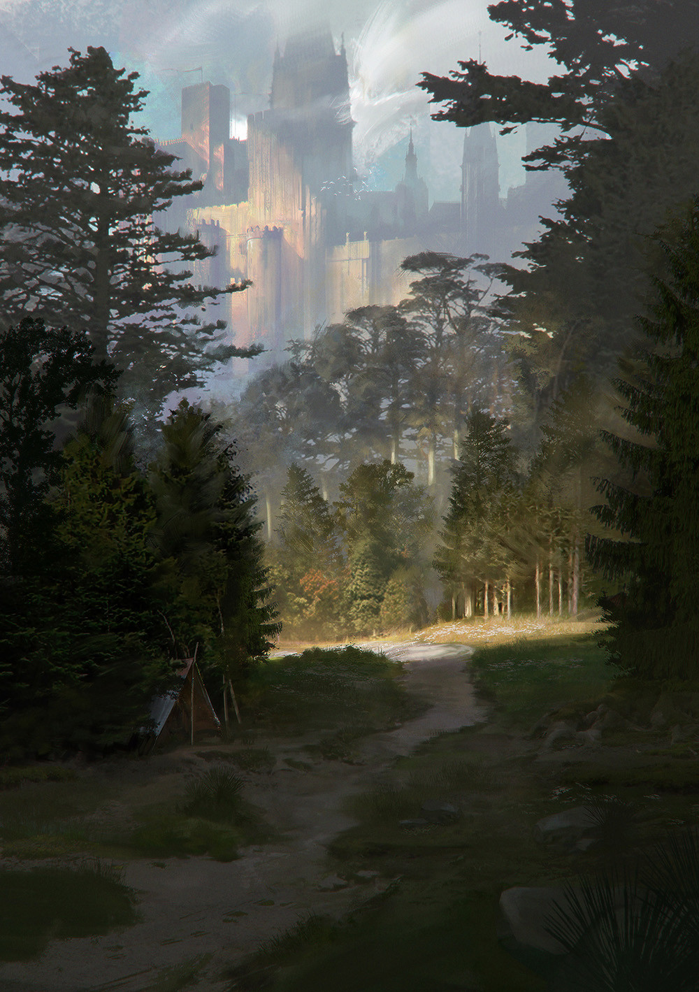 ArtStation - Dusk City Outlaws Locations 2