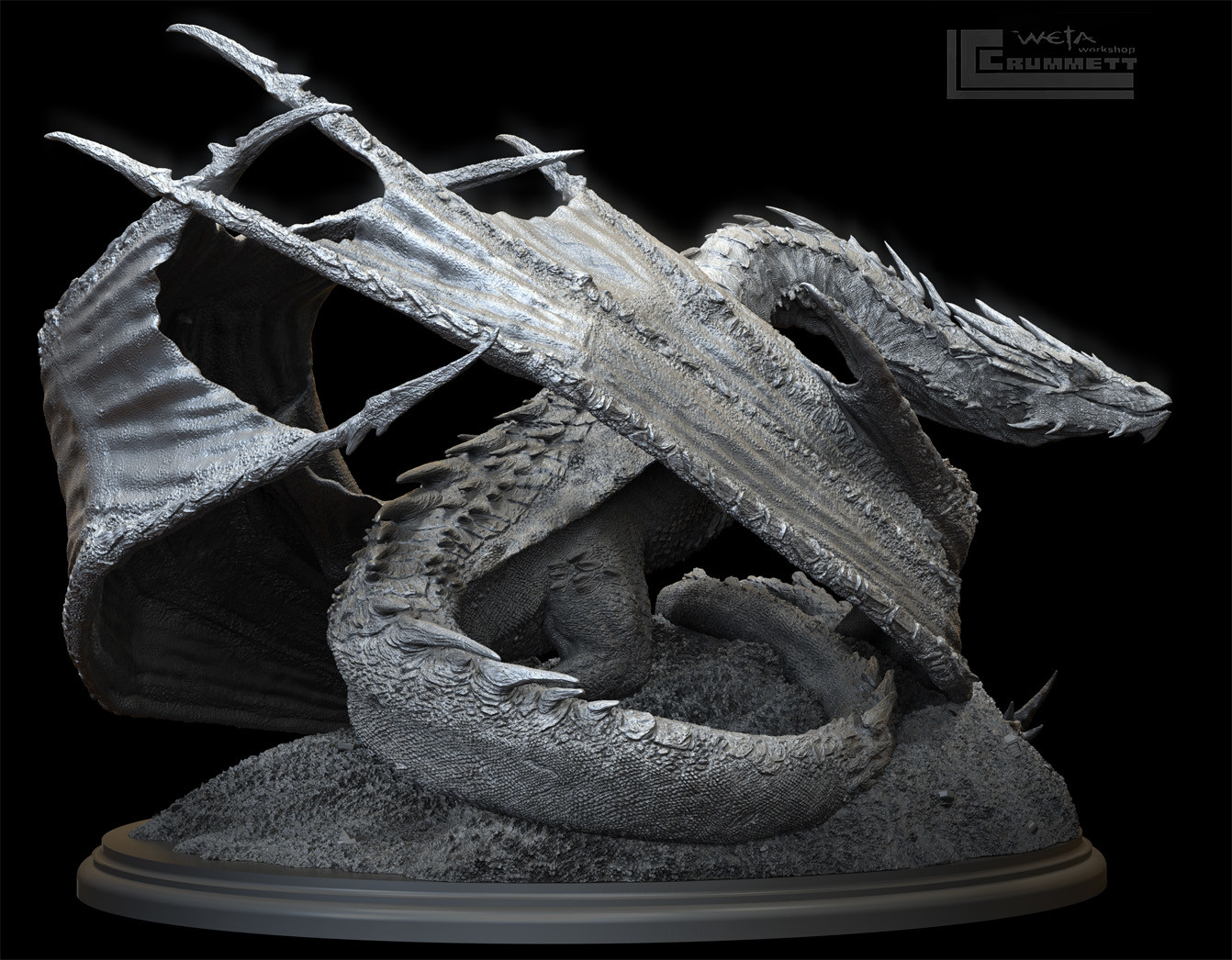 Lindsey Crummett - Smaug the Terrible; Weta Collectible Sculpt