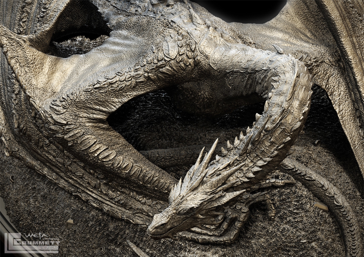 Lindsey Crummett - Smaug the Terrible; Weta Collectible Sculpt