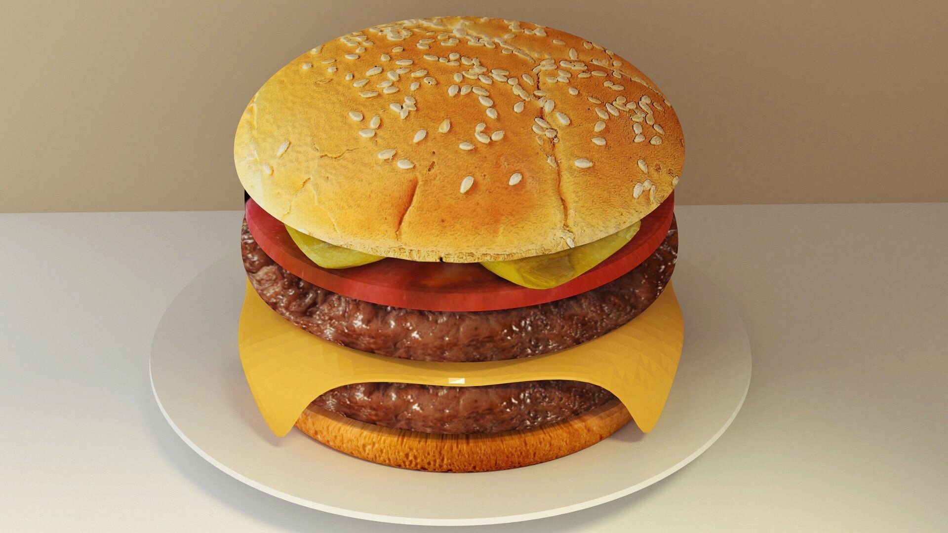 ArtStation - Hamburger