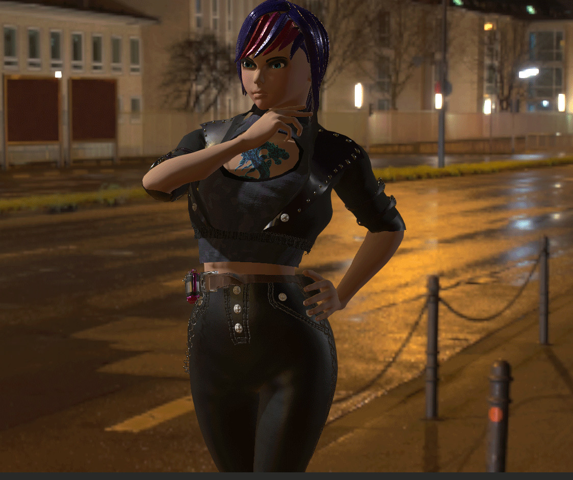 ArtStation - Mika Magami - 2018 IClone Character Creator