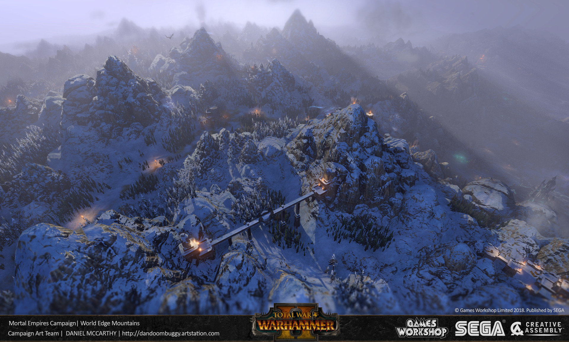 Daniel McCarthy - The Worlds Edge Mountains and the Badlands - Total ...