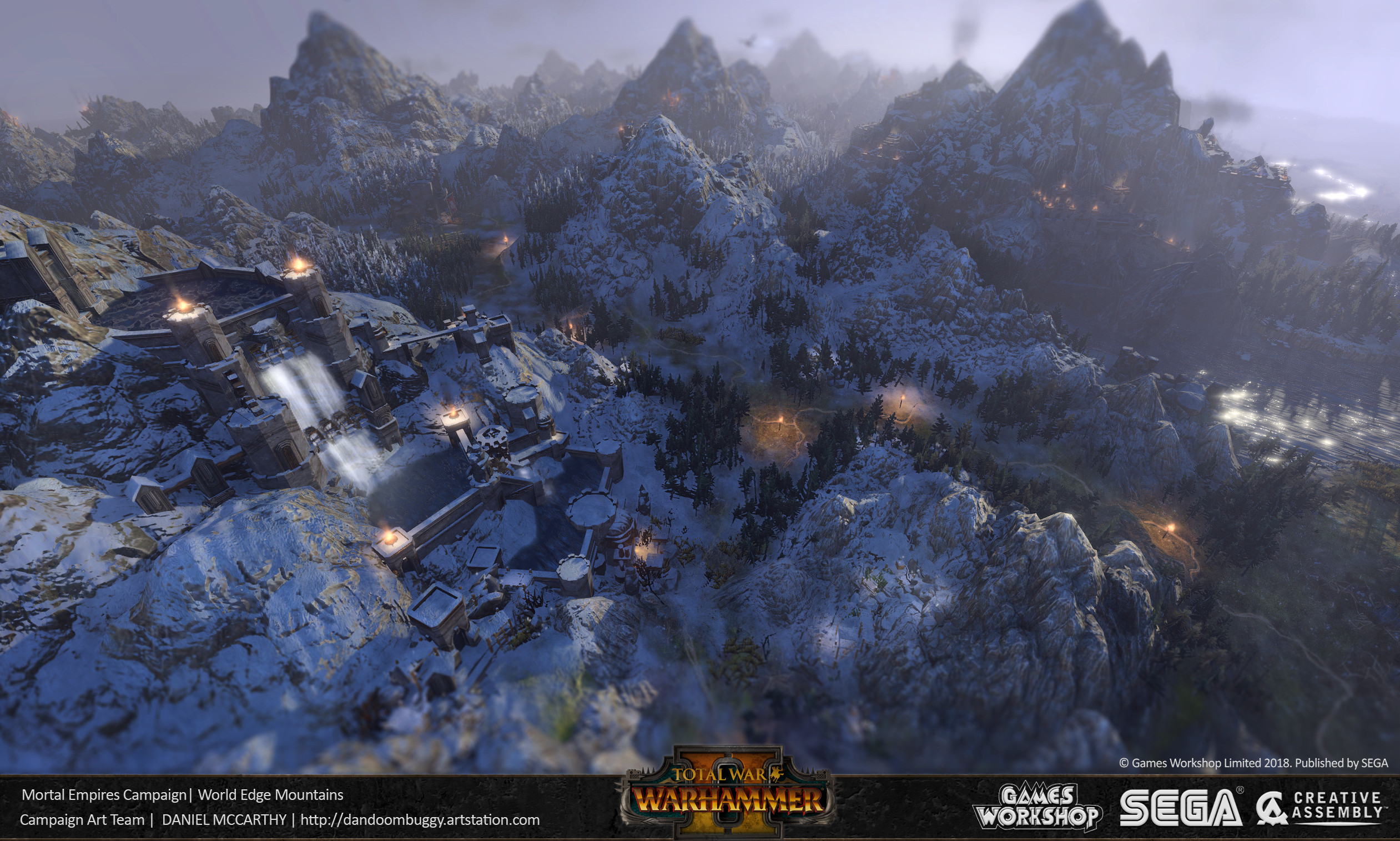 Daniel McCarthy - The Worlds Edge Mountains and the Badlands - Total ...