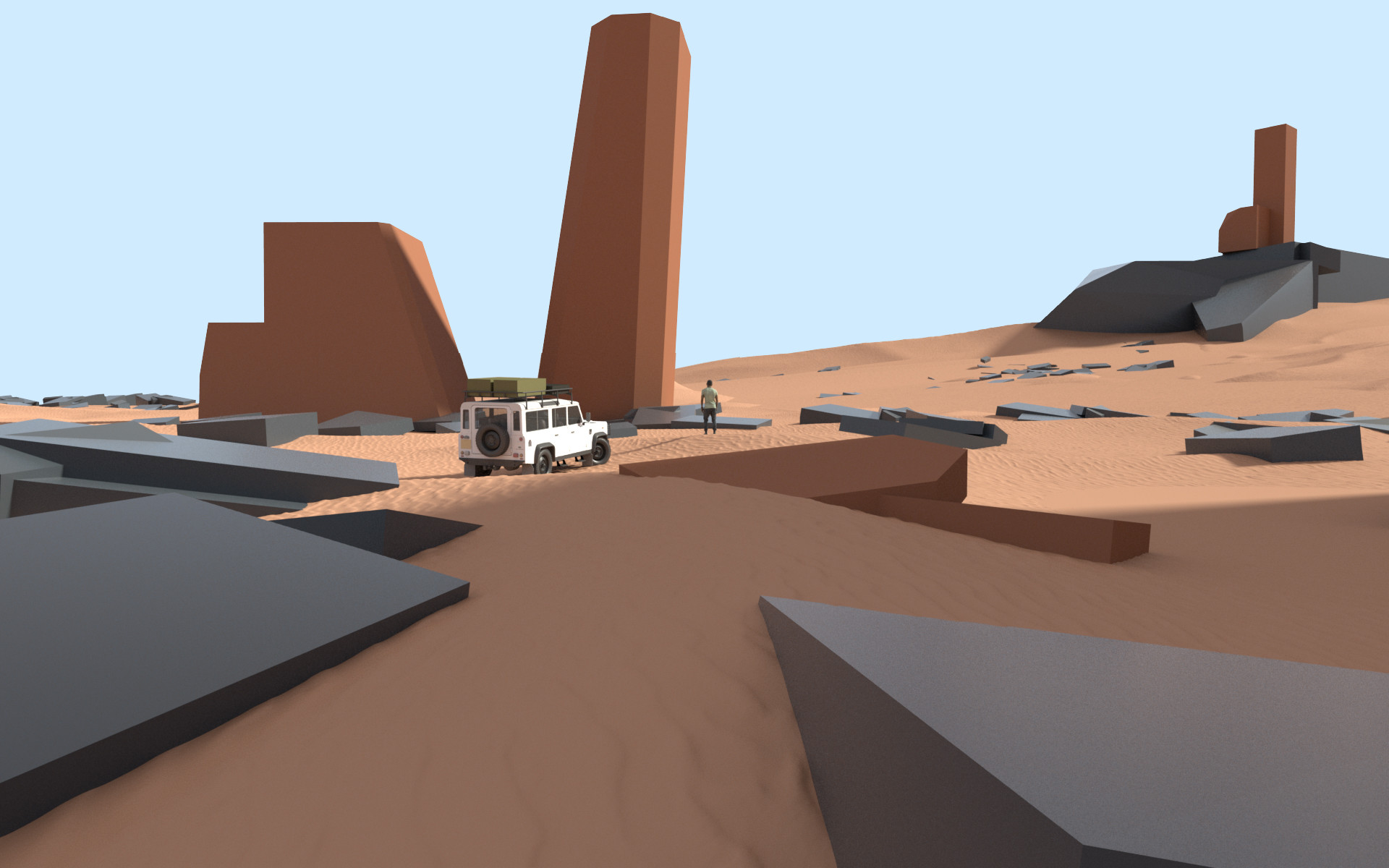 Daniel Veres - Desert Ruins - Temple of Horus