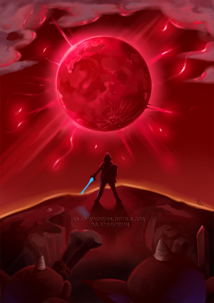 Sandra Márquez - Omen of the Blood Moon