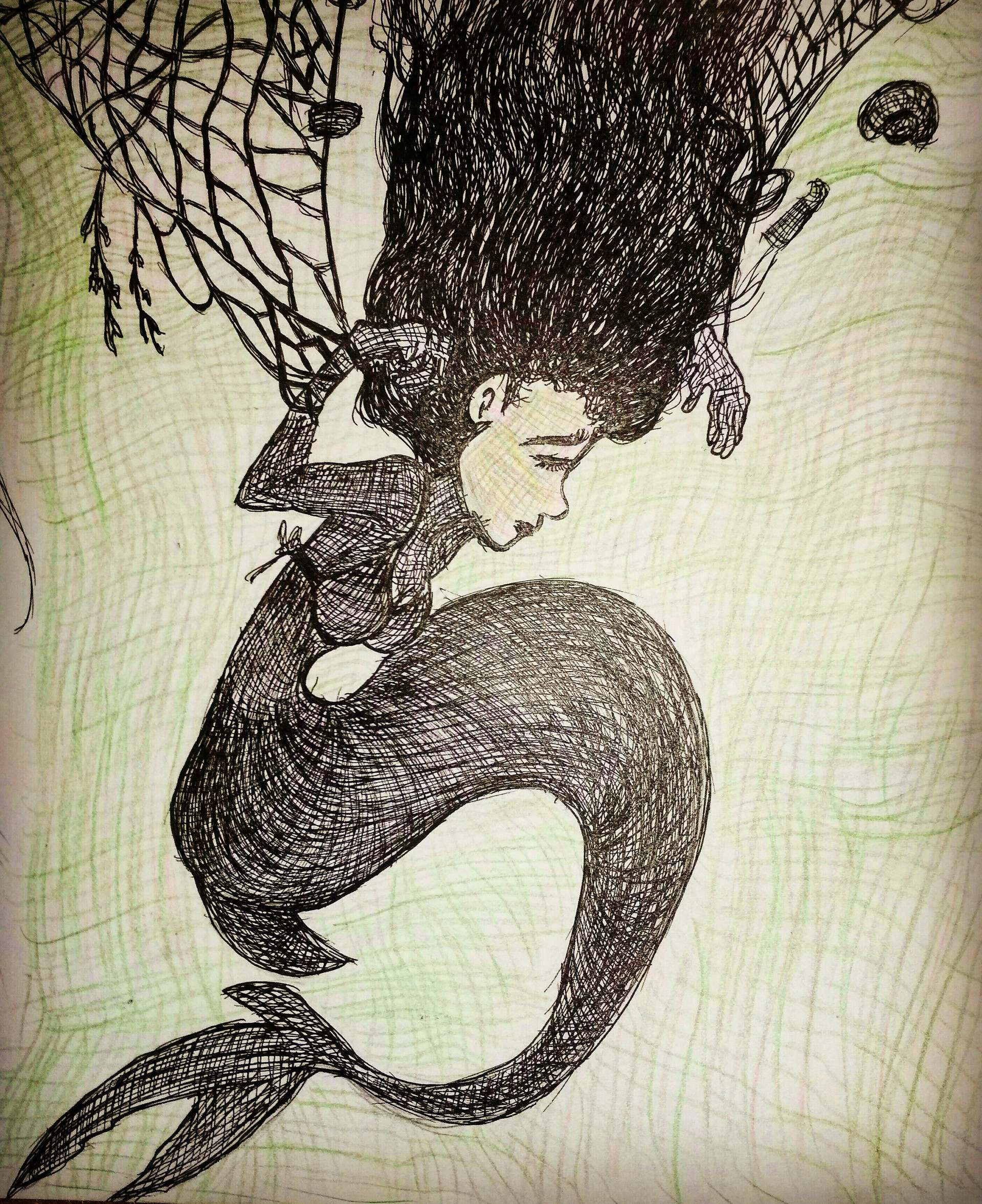ArtStation - Mermaid in distress