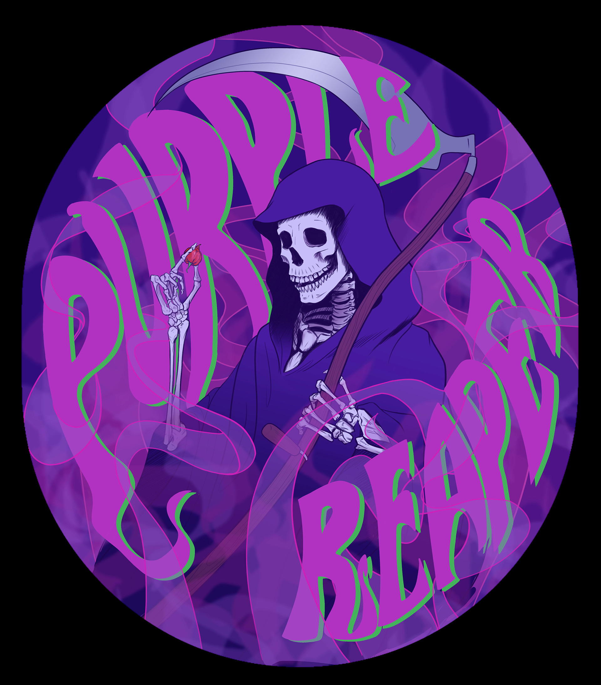 ArtStation - Purple Reaper, Jessica Trevino