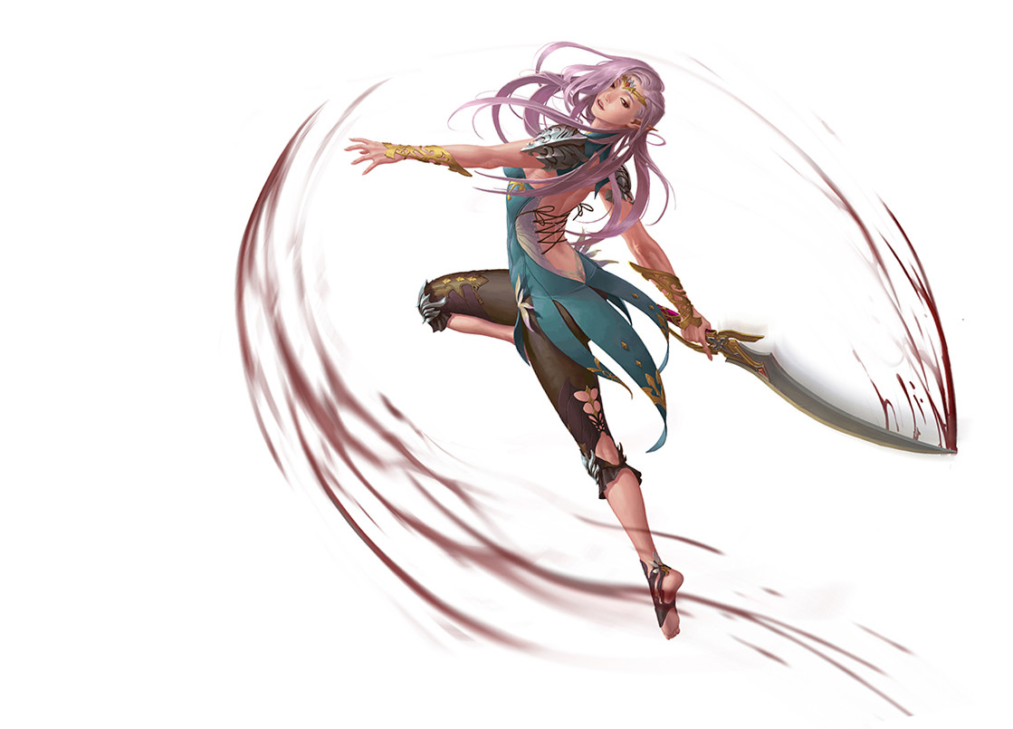 ArtStation - a sword dance